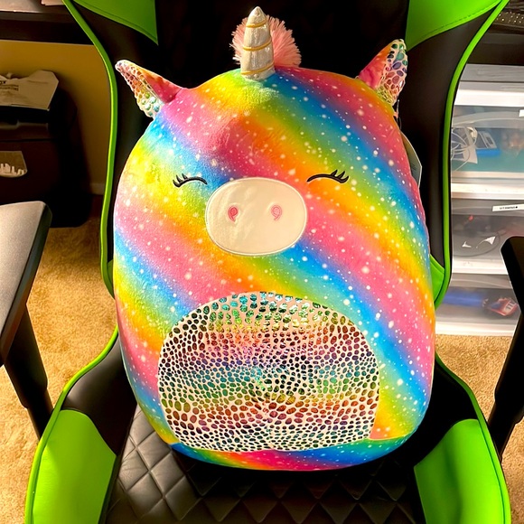 Squishmallows | Toys | Squishmallows Large 6 Prim Shiny Rainbows Unicorn | Poshmark
